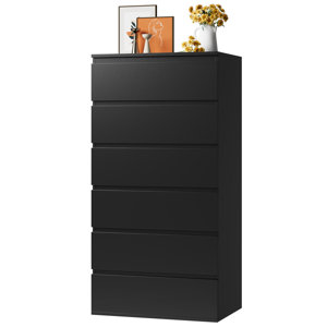 Ebern Designs Kristiarn 6 - Drawer Dresser & Reviews | Wayfair